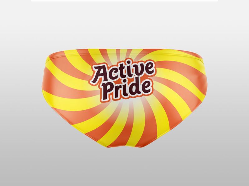 Mens Golden Pride Time Streamlined Fit - Active Pride